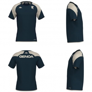 GENOA NAVY T-SHIRT 2023-24 | CalcioItalia.com