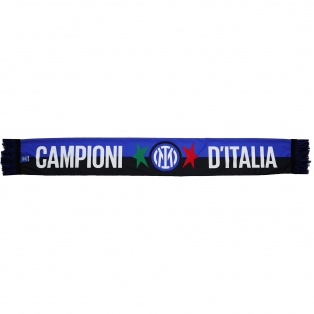 FC INTER 2 STARS POLY SCARF | CalcioItalia.com
